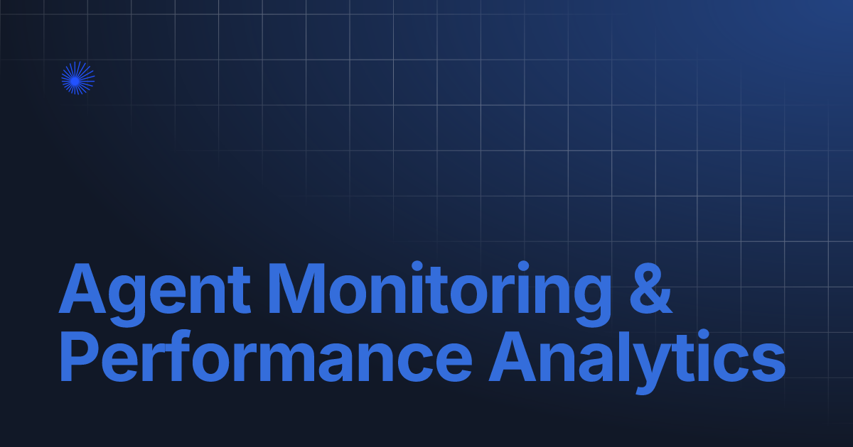 Agent Monitoring & Performance Analytics | Minos AI