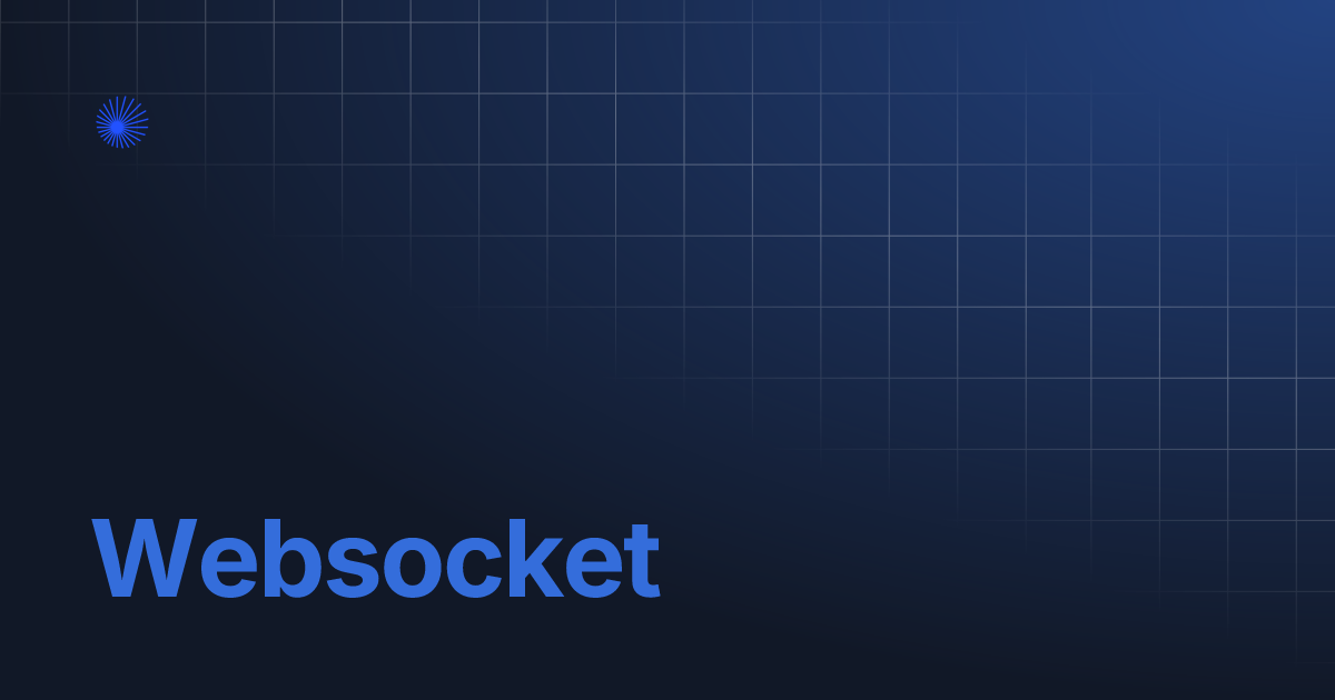 Websocket | Minos AI