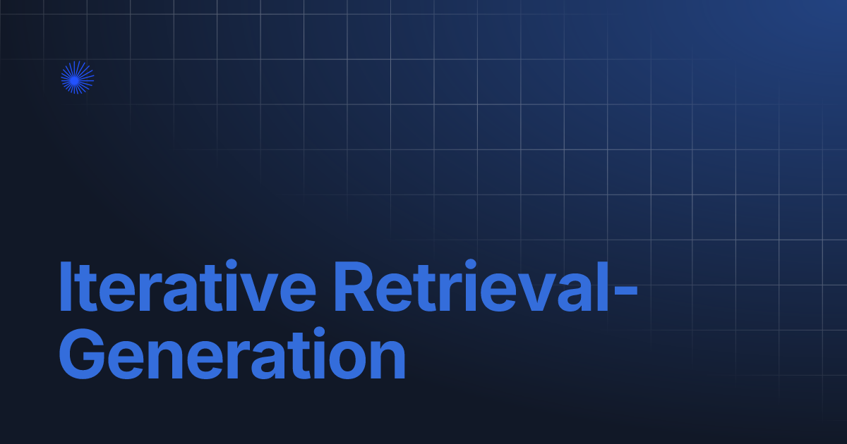 Iterative Retrieval-Generation | Minos AI